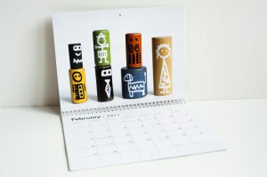 2011 Modern Toy Calendar – Made by Joel