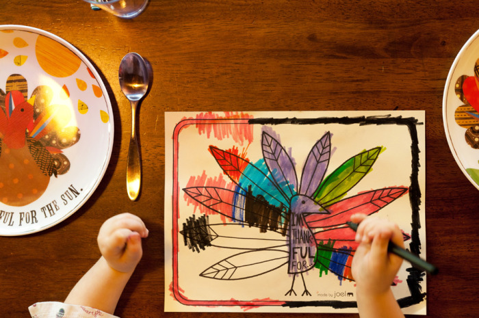 Printable Placemat For Giving Thanks – Made by Joel